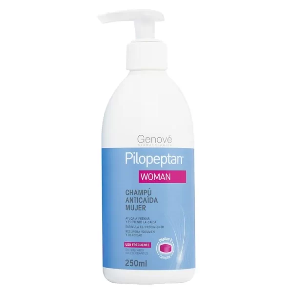 Genové Pilopeptan Woman Champú Anticaída 250 ml – DERMA STUDIO
